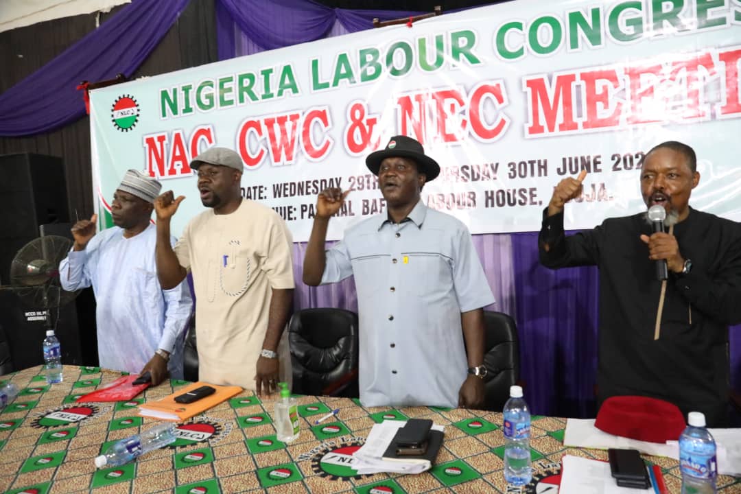 COMMUNIQUE OF THE NATIONAL EXECUTIVE COUNCIL (NEC) OF THE NIGERIA ...